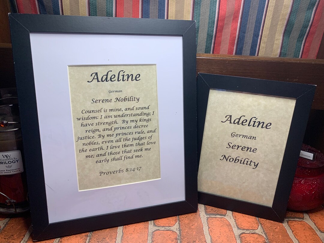 Adeline - Name, Origin, With or Without King James Version Bible Verse ...