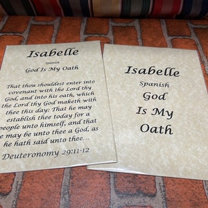 Isabelle - Name, Origin, With or Without King James Version Bible Verse ...