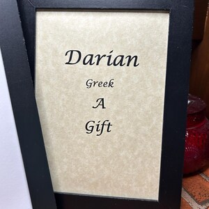 Darian - Name, Origin, With or Without King James Version Bible Verse ...