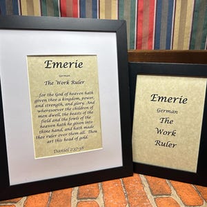 Emerie - Name, Origin, With or Without King James Version Bible Verse ...