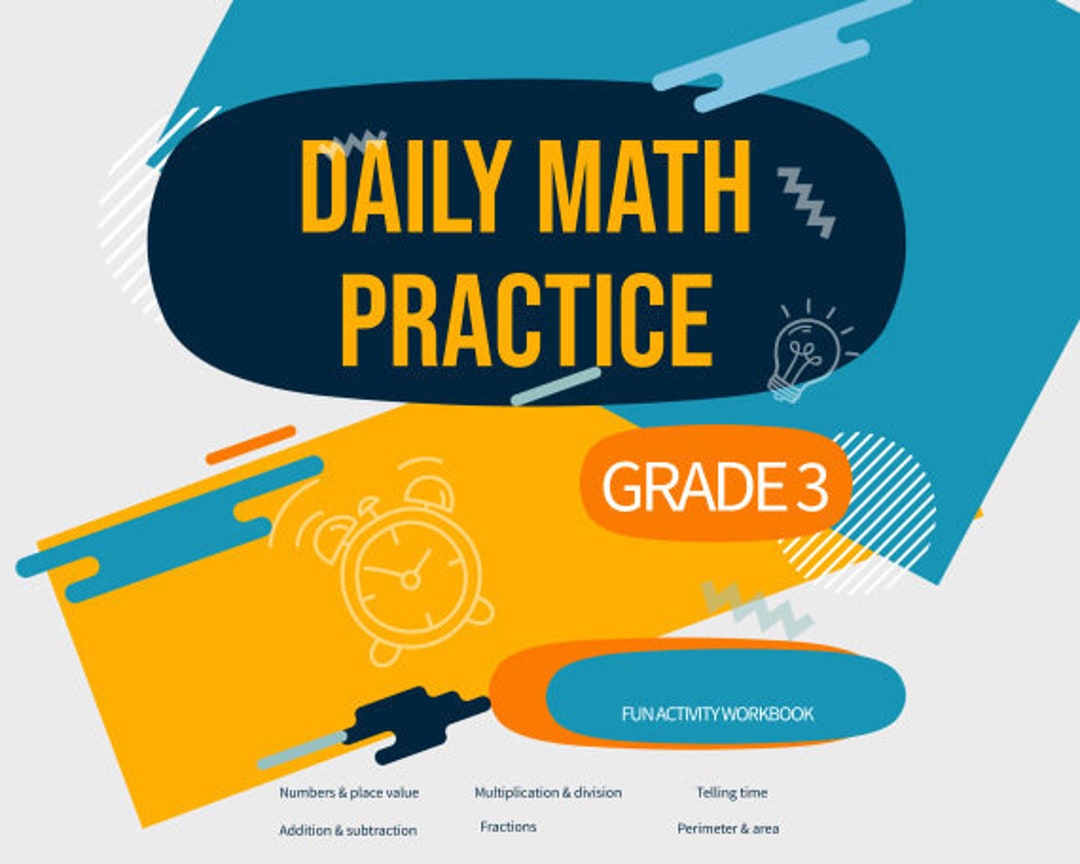 Daily Math Practice Grade 3 Addition Subtraction - Etsy.de