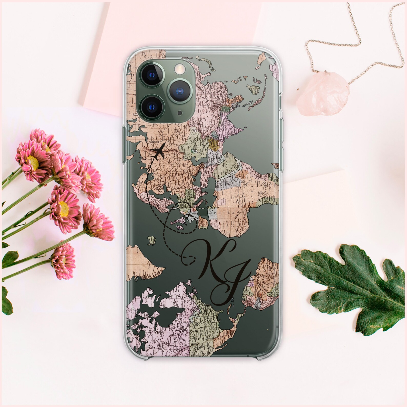 World Map Iphone 13 Pro Case Iphone 13 Case Plane Iphone 13 | Etsy