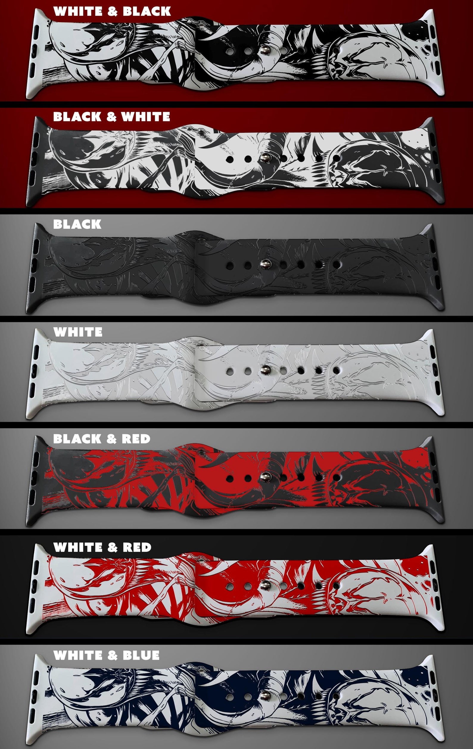 VENOM 2024 Themed Engraved Silicone Watch Band - Etsy