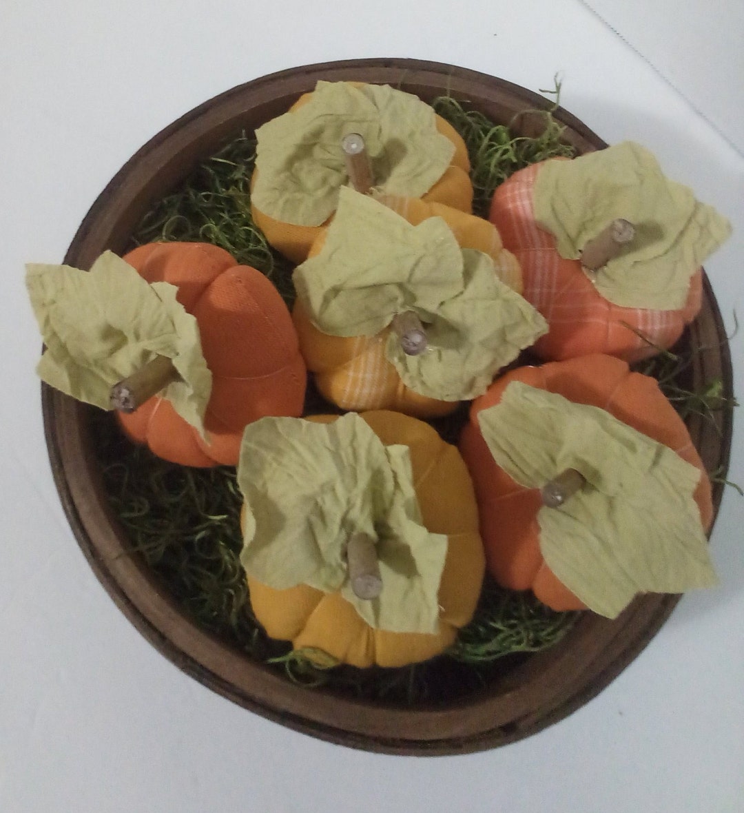 Pumpkins Fall Pumpkins Set of 6 ....autumn Pumpkin Decor,thanksgiving ...