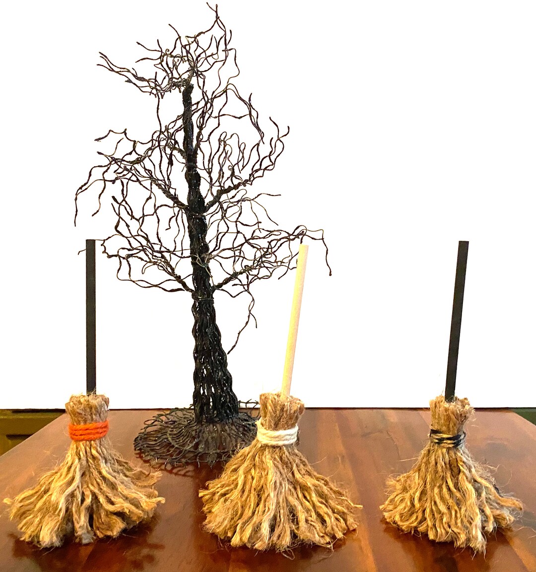 Mini /small Witch Brooms,halloween Decor,tier Tray Decor, - Etsy