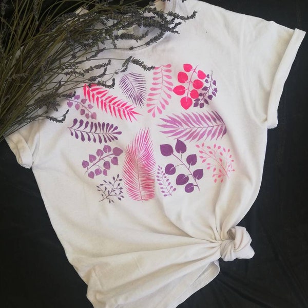 Hand Painted T Shirt - Etsy