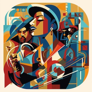 Harlem Renaissance Jazz Scene - Etsy