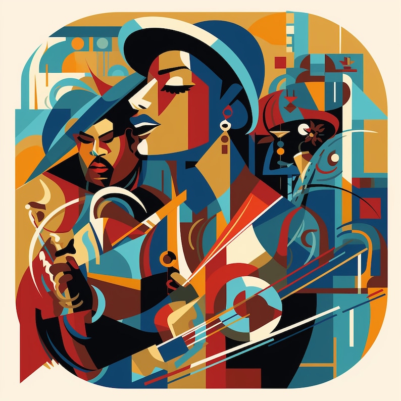 Harlem Renaissance Jazz Scene - Etsy