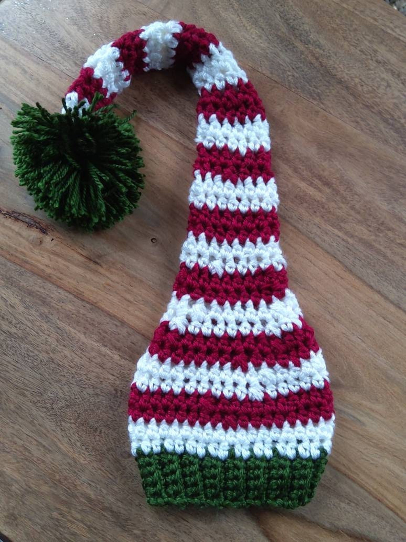 Newborn Elf Hat, Crochet Elf Hat, Christmas Elf Hat, Christmas Newborn ...