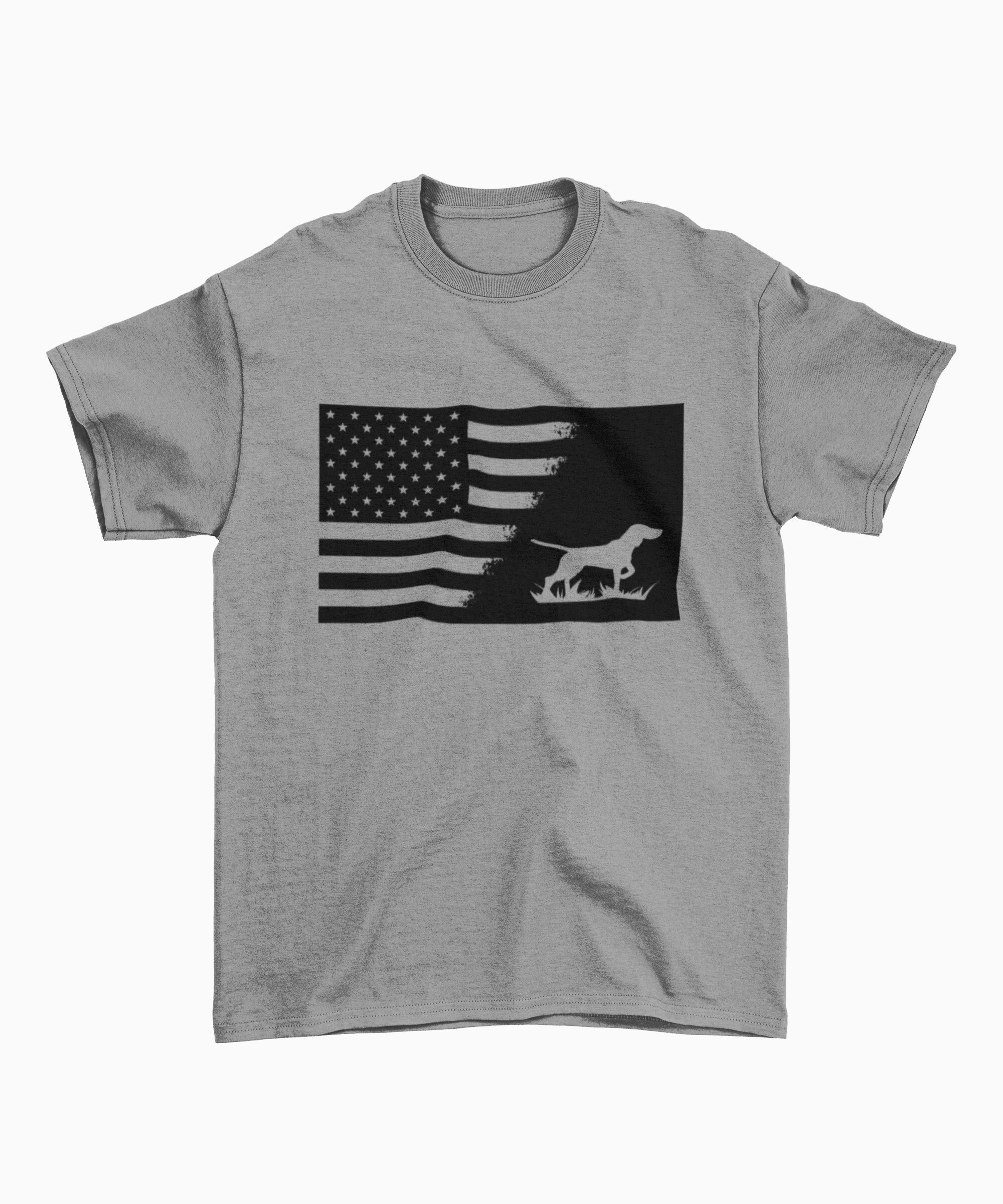 Bird Dog American Flag Graphic Tee Labrador Retriever Gift | Etsy