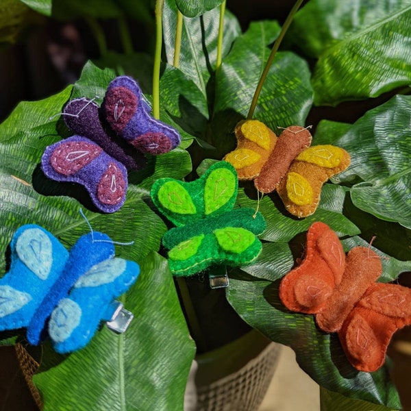 Felt Butterfly - Etsy