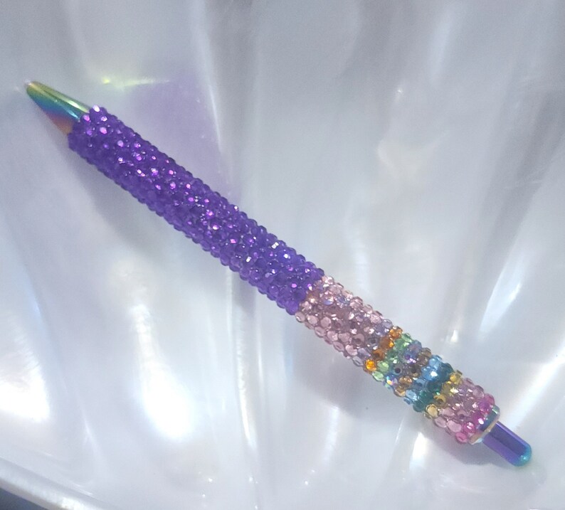 Bling, Rhinestone Ink Pen W/ Refill - Etsy