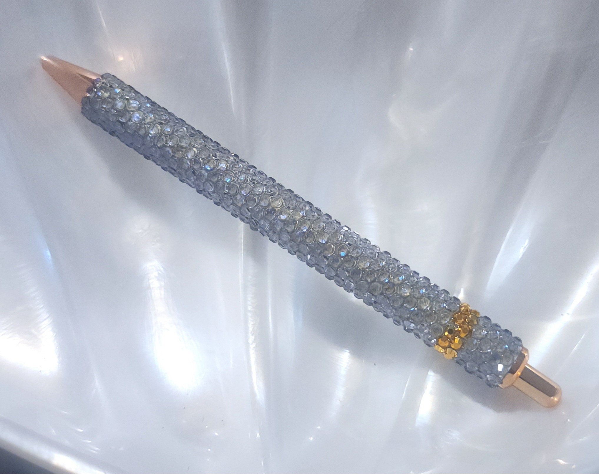 Bling, Rhinestone Ink Pen W/ Refill - Etsy
