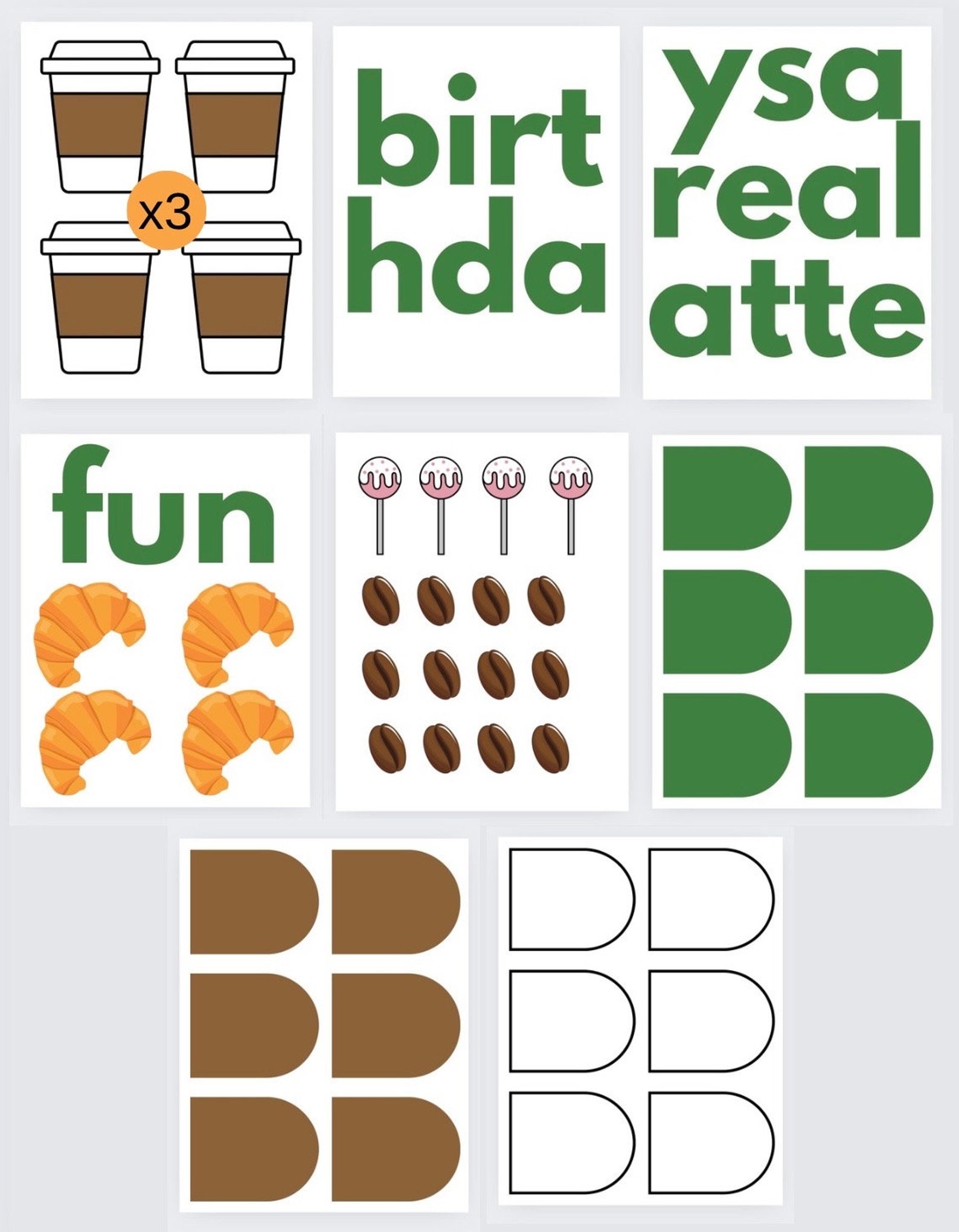 Birthdays Are A Latte Fun Bulletin Board - Etsy