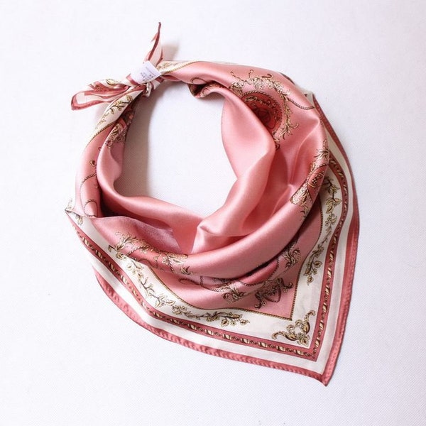 Silk Neck Scarf - Etsy