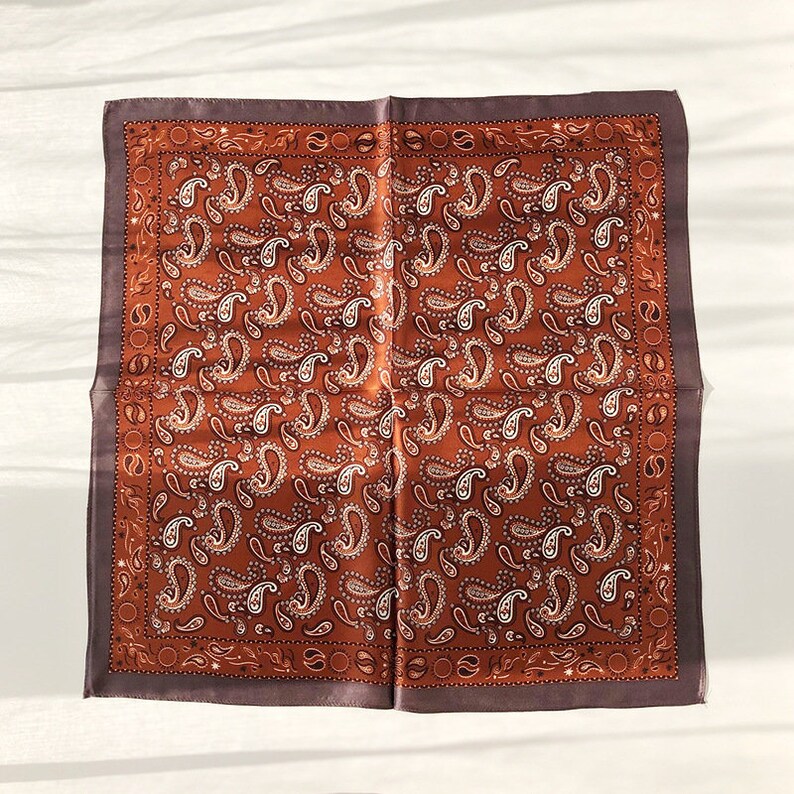 100% Silk Neck Scarf Silk Bandana Silk Neckerchief Silk - Etsy