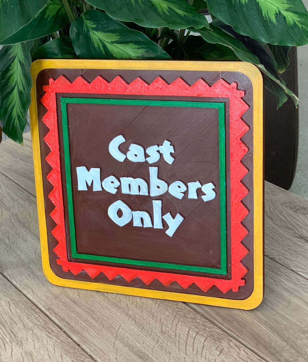 Polynesian Themed Cast Members Only Sign / Plaque - Etsy