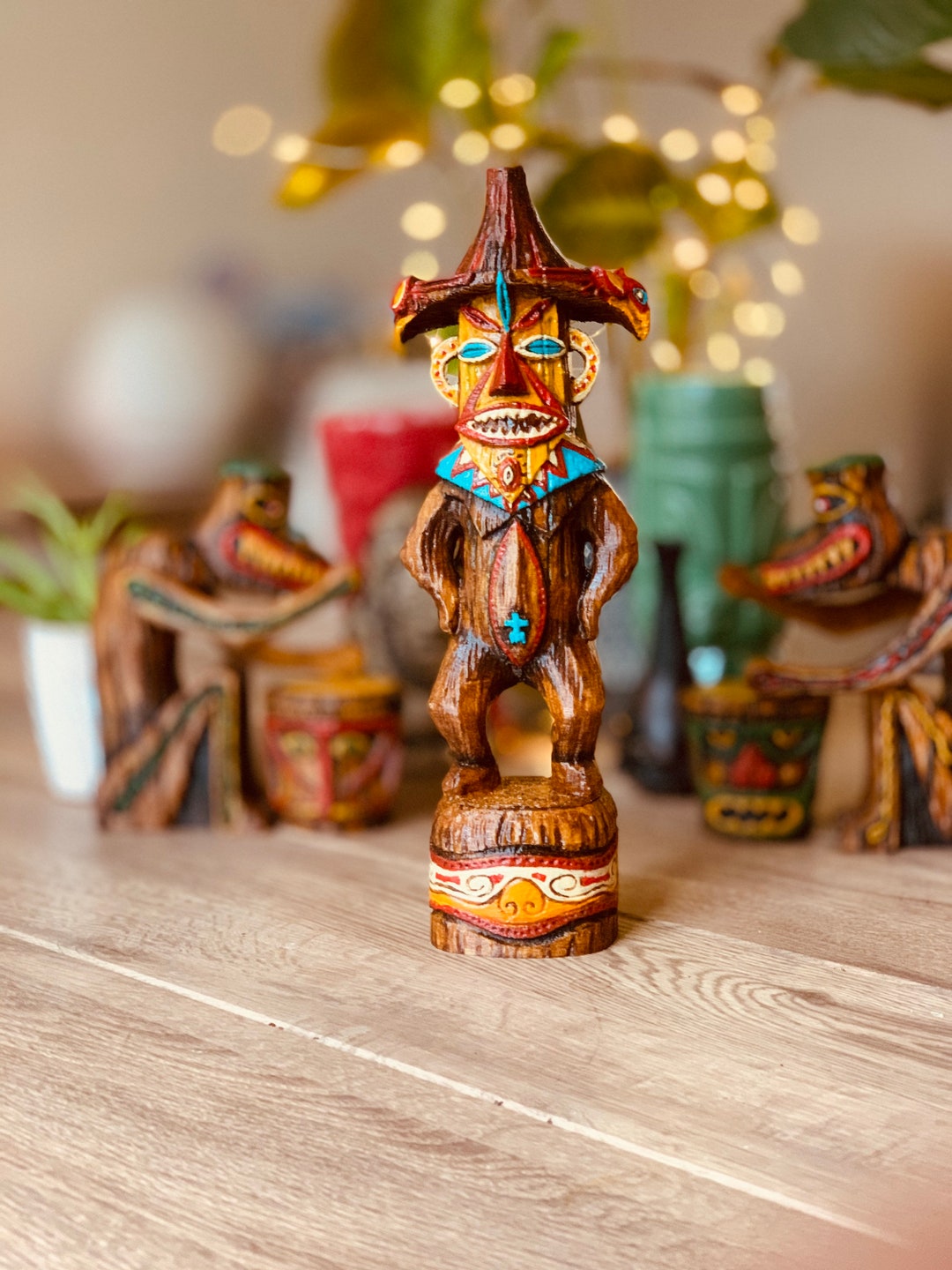 Pele God Statue From the Enchanted Tiki Room - Etsy