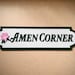Hand-painted Amen Corner Golf Sign on Plywood - Golf Lover Gift - Etsy