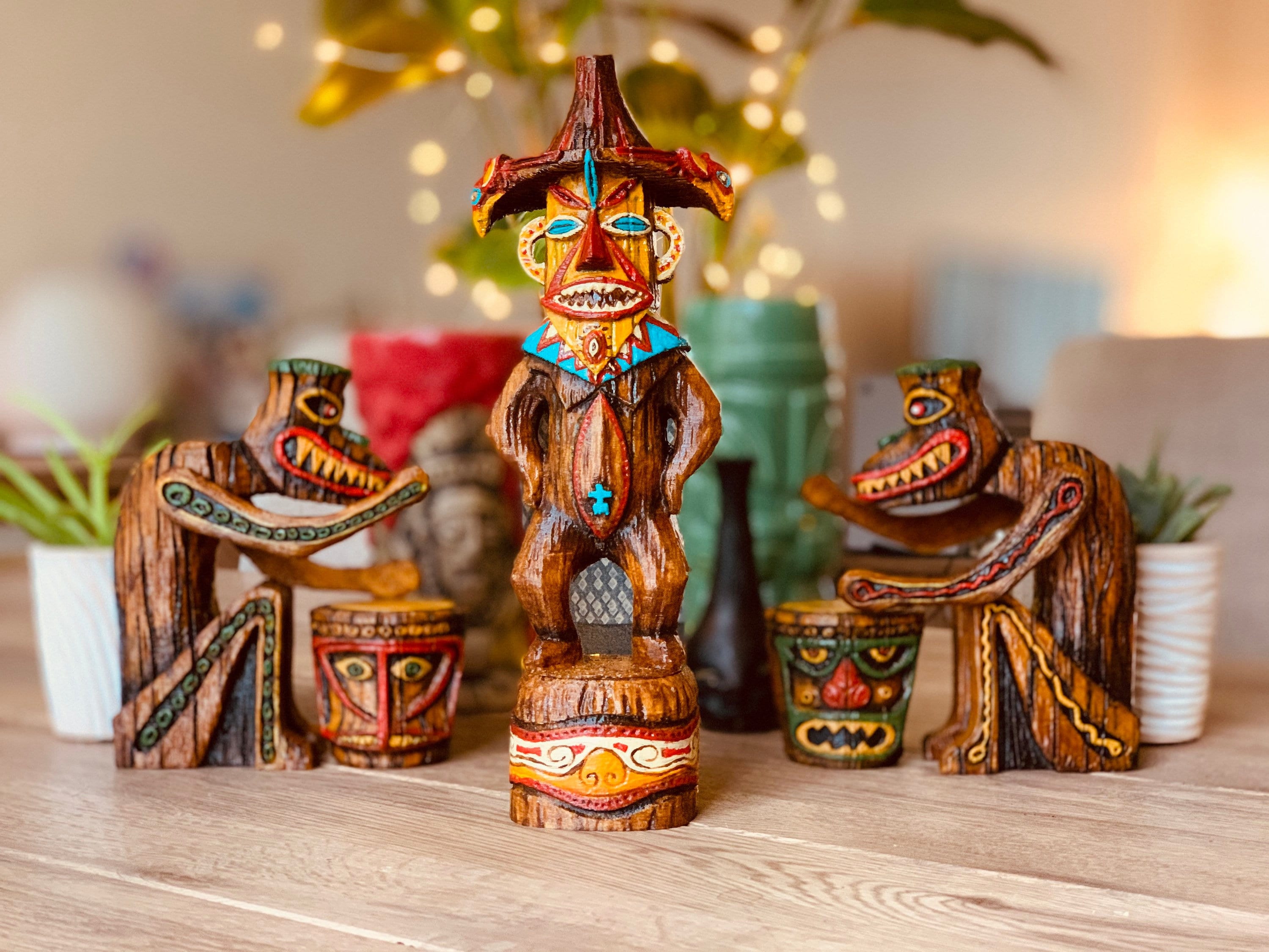 Pele God Statue From the Enchanted Tiki Room | Etsy