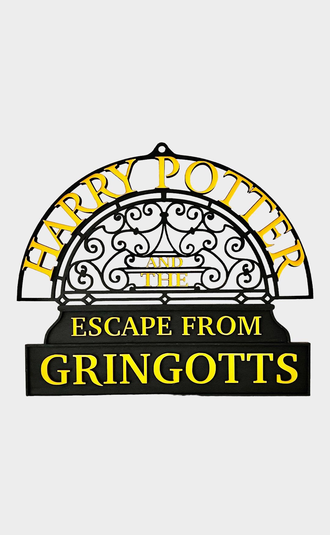 Escape From Gringotts Sign - Etsy