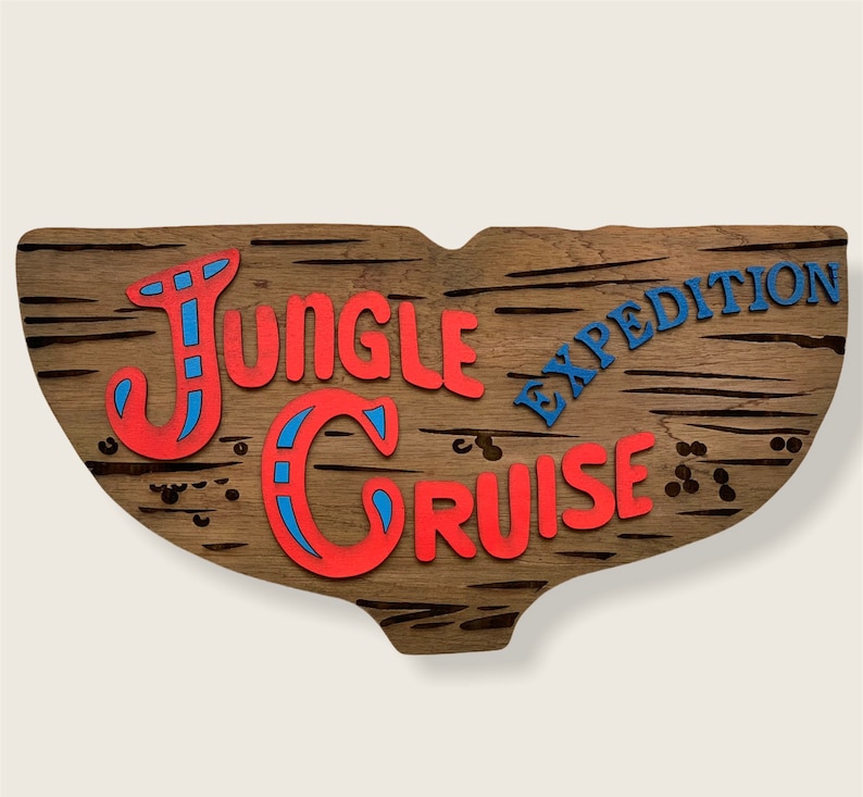 Jungle Cruise Sign/ Disneyland/disney World - Etsy