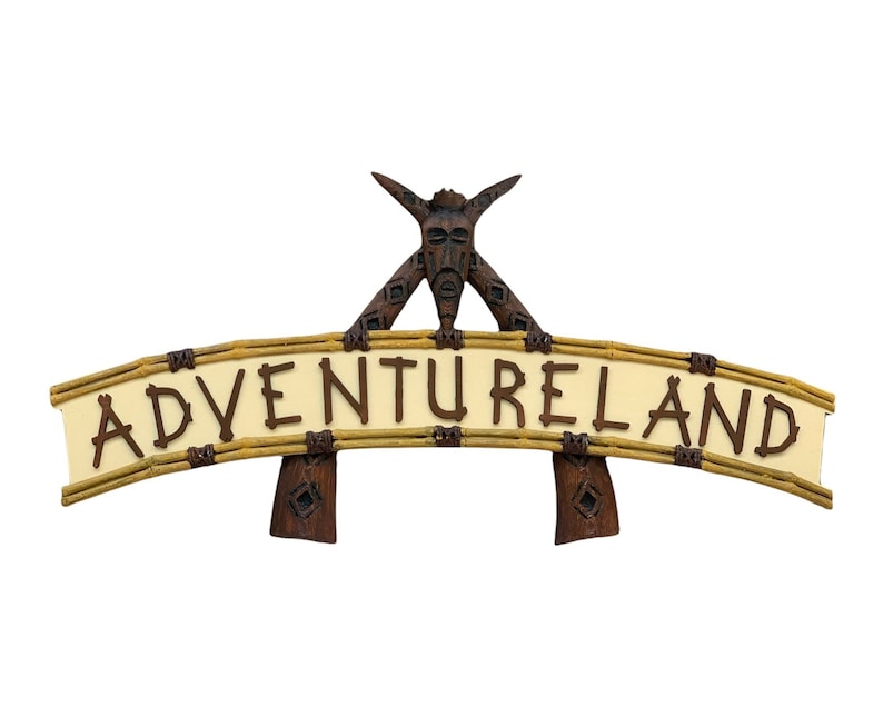 Magical Adventureland Wooden Sign - Ideal for Disney Enthusiasts - Etsy