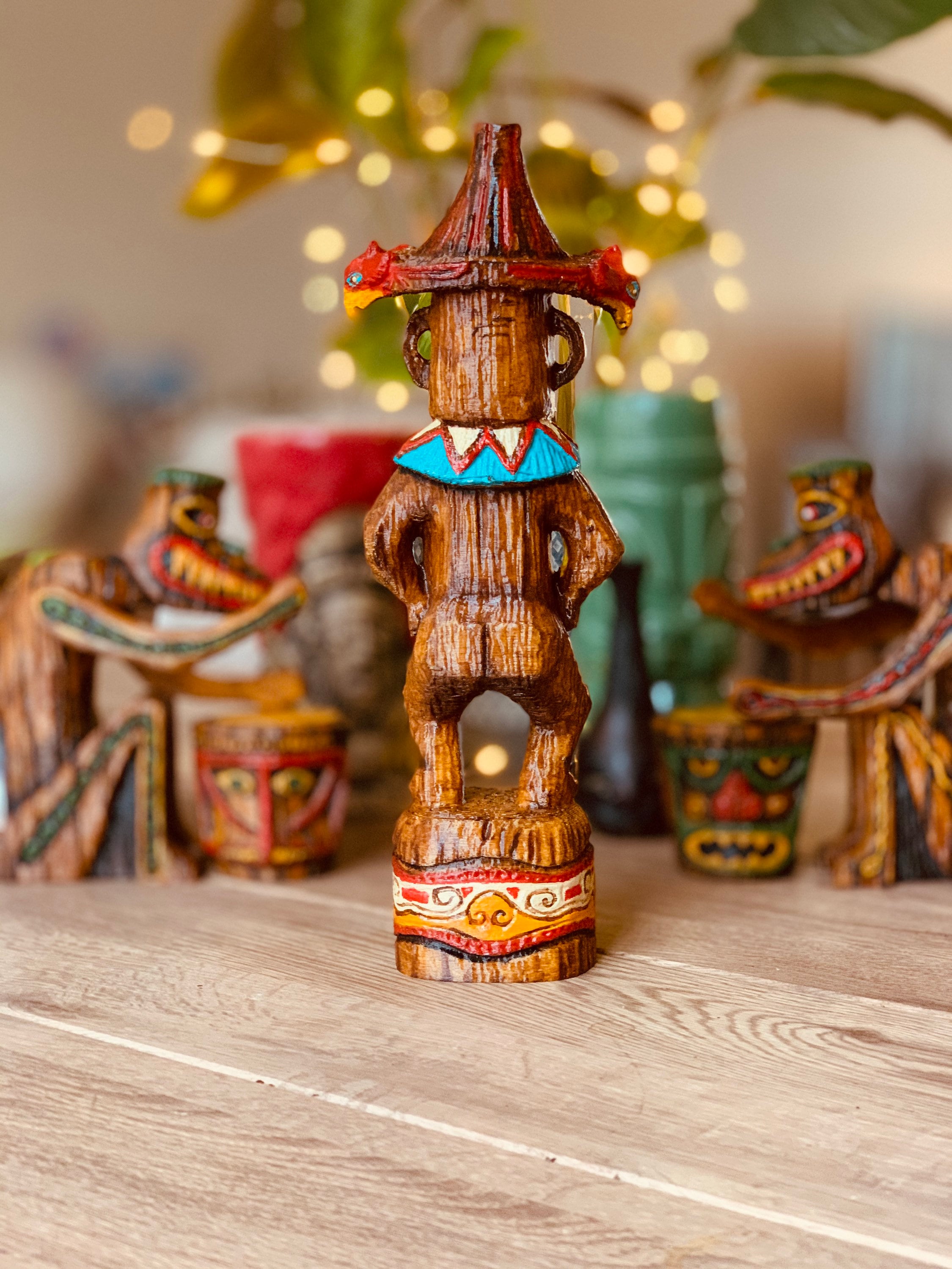 Pele God statue from the Enchanted Tiki room | Etsy