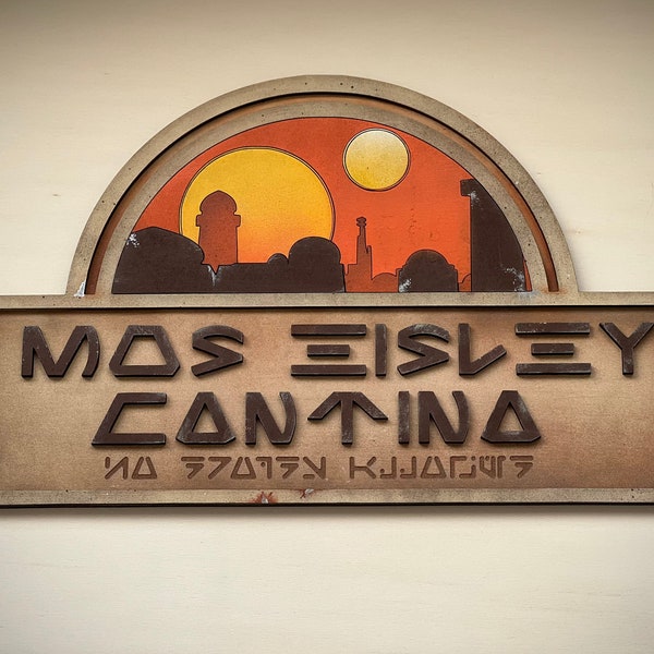 Mos Eisley Cantina Poster - Etsy Australia