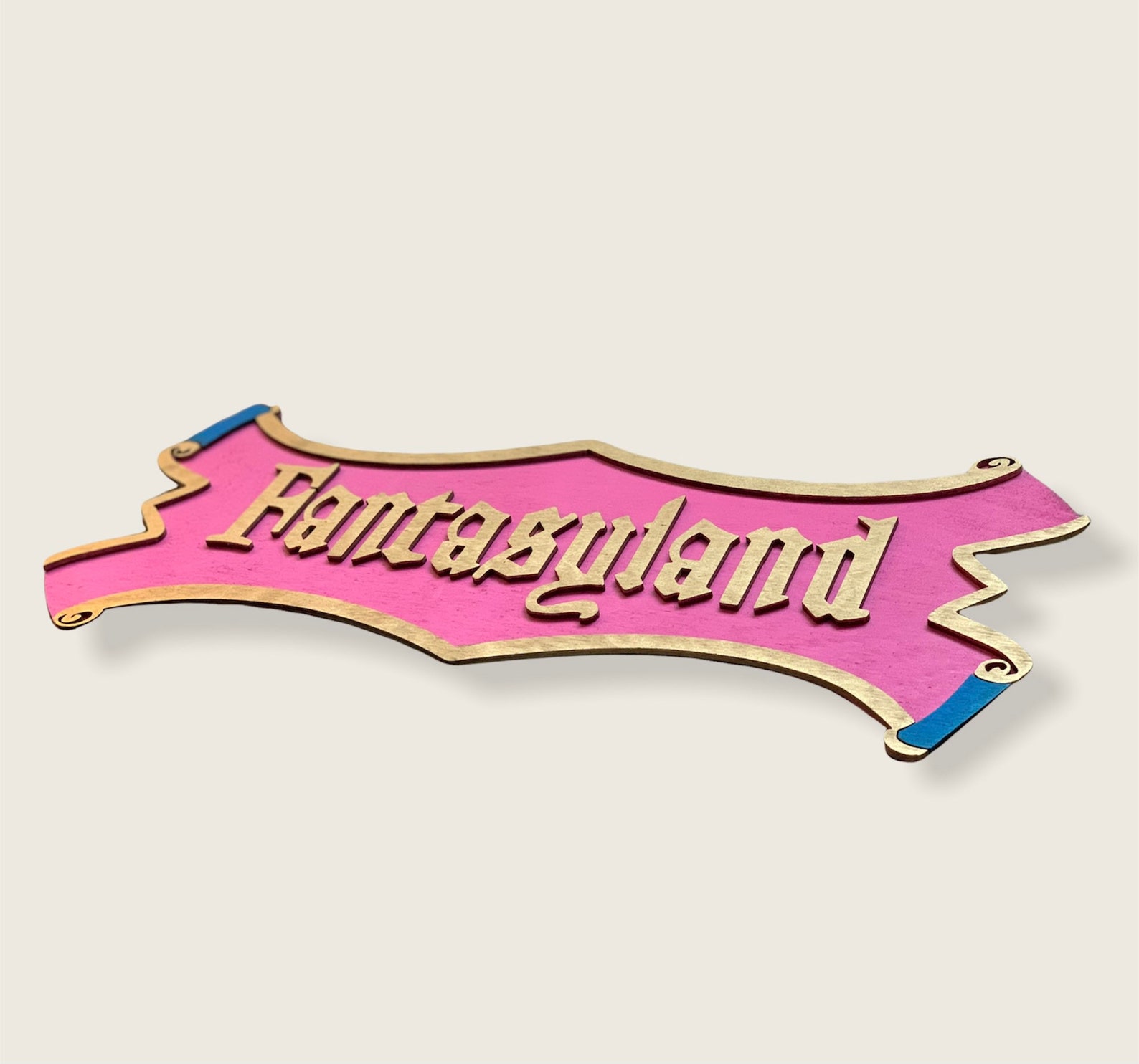 Fantasyland Sign/ Disney Fantasyland - Etsy