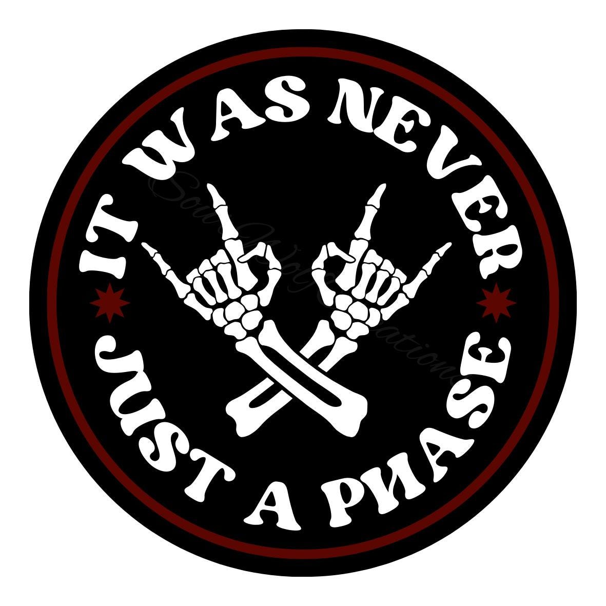It Was Never Just A Phase Emo PNG SVG Graphic Digital Download - Etsy