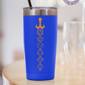 DND Dice Sword Decal, D&D Sticker, Holographic Dungeons and Dragons ...