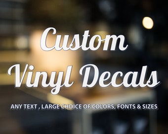 Vinyl Stickers for Glassware - Etsy