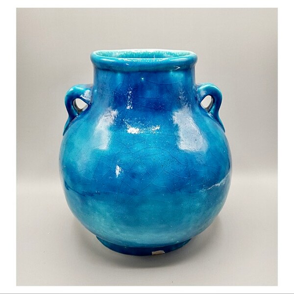 Turquoise Vase - Etsy