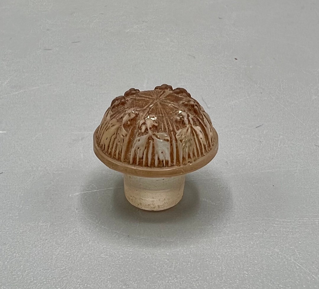 COTY Perfume PLUG Emeraude Amber Chrype Lalique Art Deco Bouchon Flacon ...