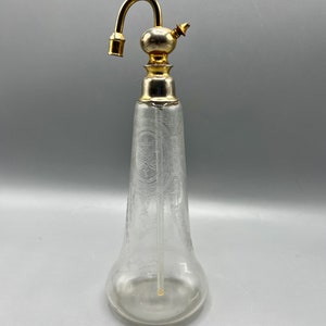 MARCEL FRANCK BACCARAT Perfume Atomizer Antique Vaporizer Flask Bottle ...