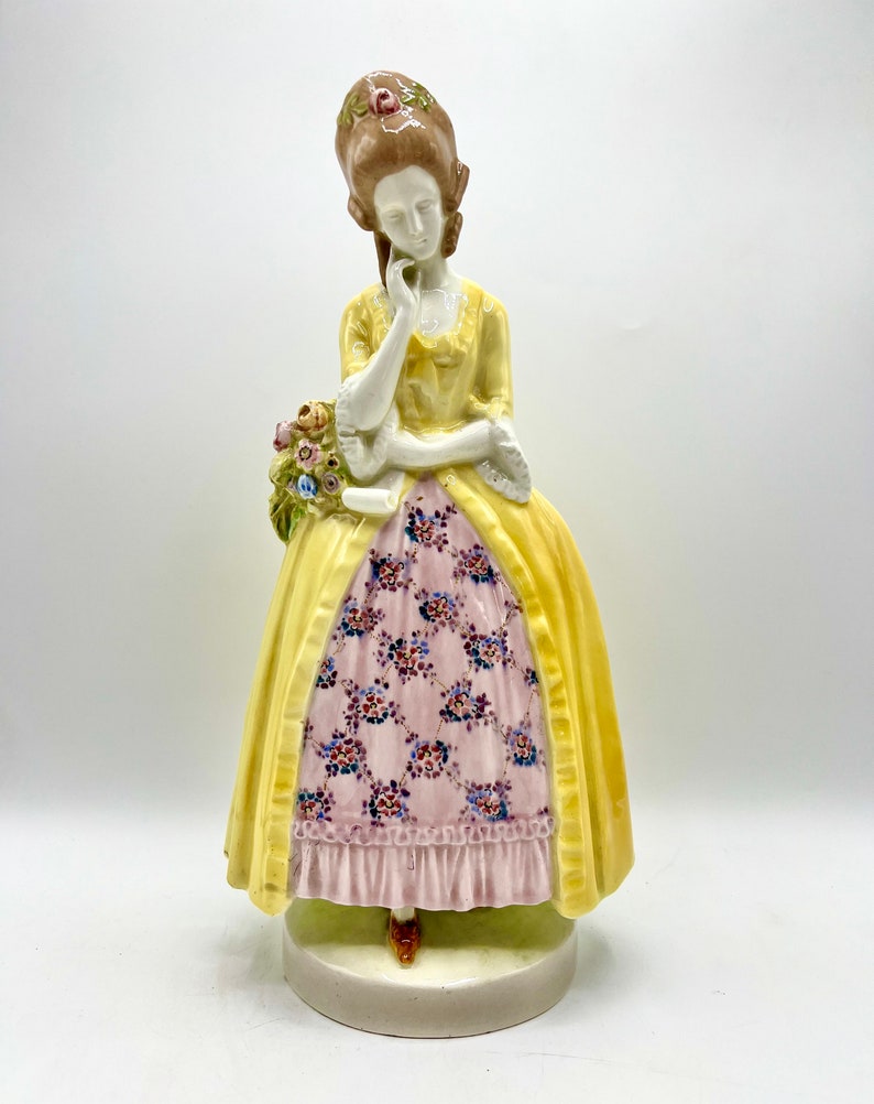 GOLDSCHEIDER EMIL MEIER Victorian Figure Eighteenth Ceramic - Etsy