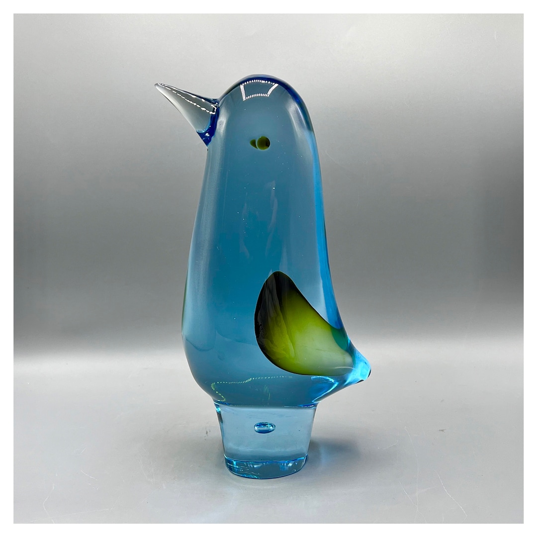 ANTONIO DA ROS Big Sculpture Figure Bird Murano Glass Cenedese Design ...