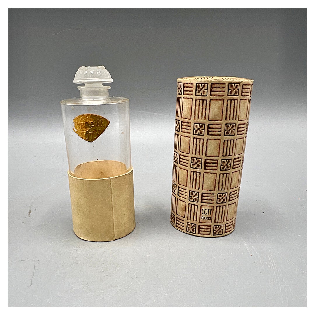 RENÉ LALIQUE FORVIL Chypre Perfume Miniature Travel Format 1924 Antique ...