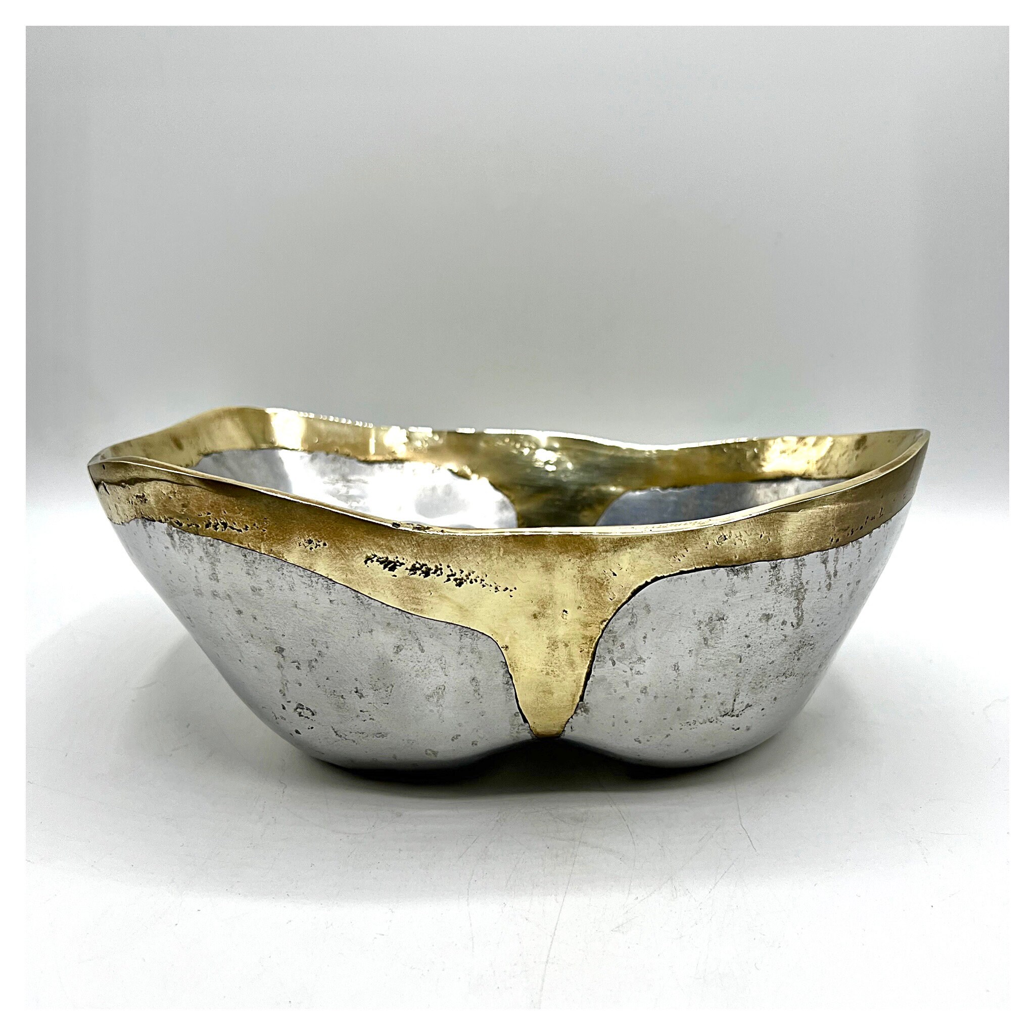 DAVID MARSHALL Large Bowl Bowl Centerpiece Design BRUTALIST - Etsy