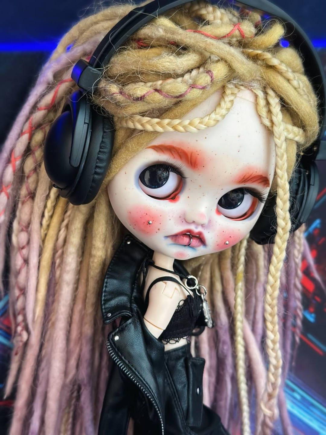 DJ Collectible Doll Blythe With Dreadlocks - Etsy