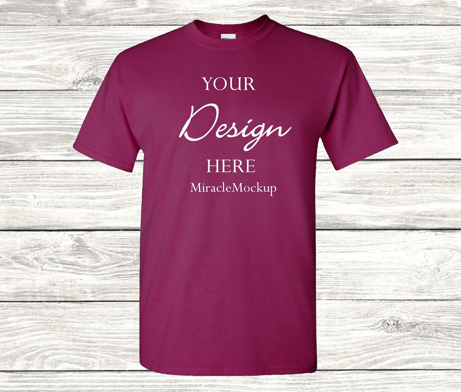 Berry Gildan Mock up 5000 Mock-up Gildan Mockup Tee Shirt - Etsy