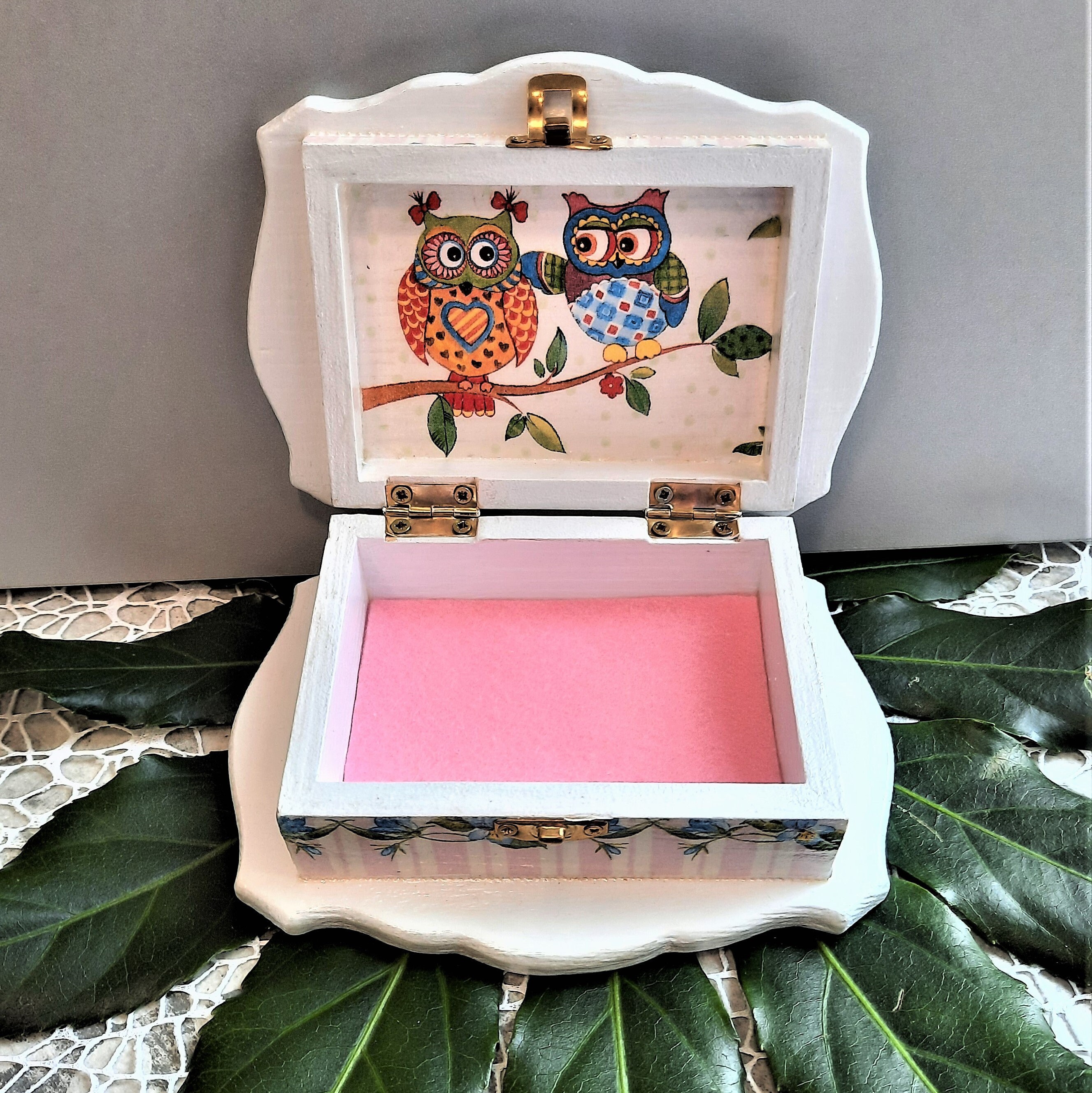 Wooden Thumbelina Box, Fairytale Box for Sweet Girl, Little Princess ...