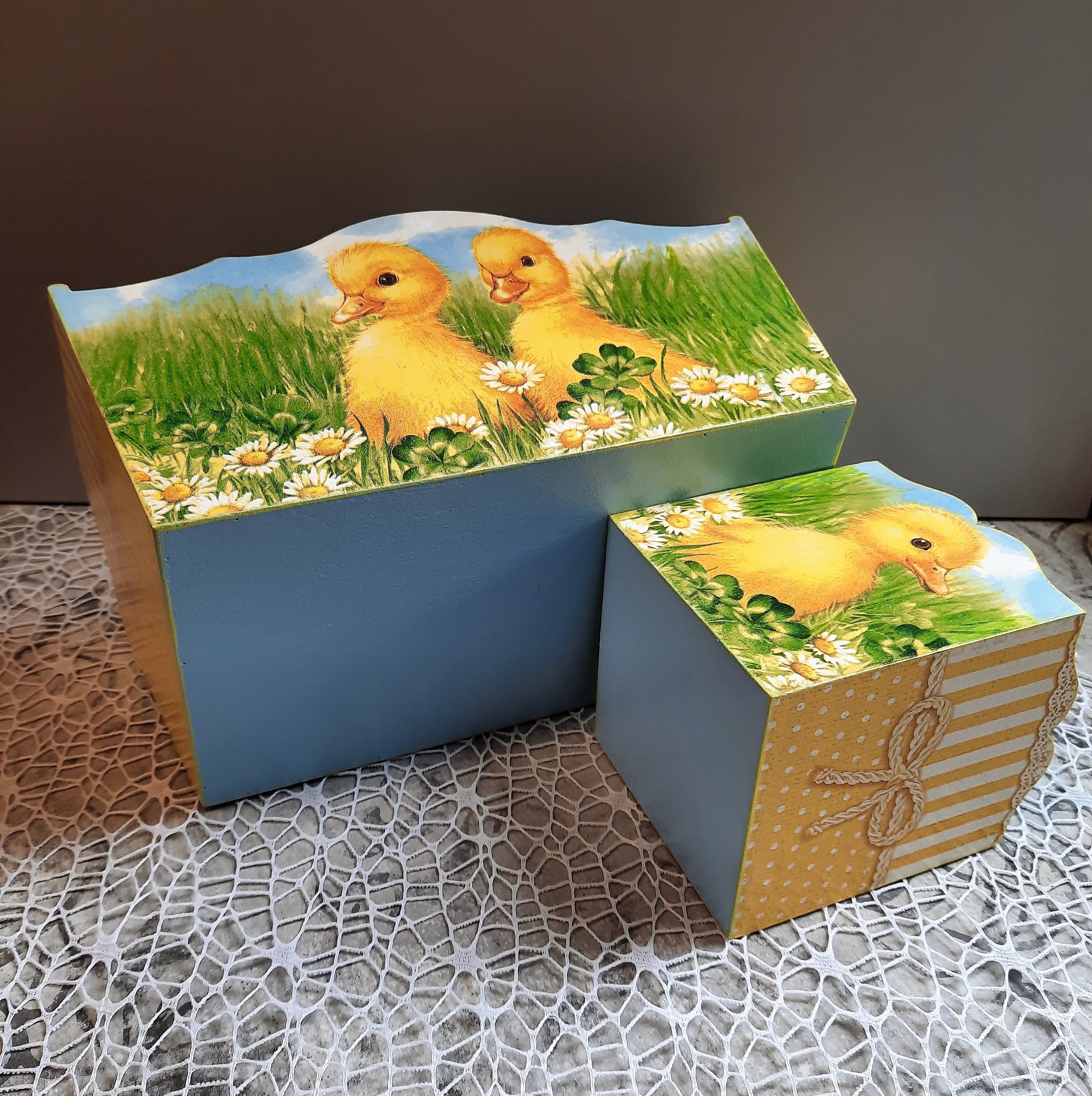 Playful Duck Set Kids Desk Organizers Kids Room Decor - Etsy