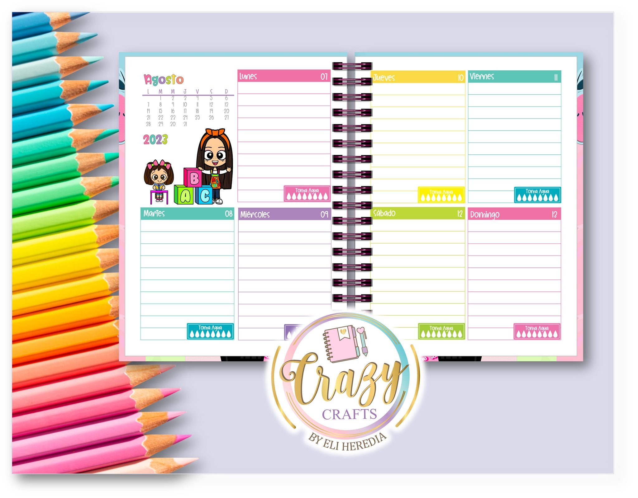 MC Directors Agenda Meryta 2023 Half Letter / Agenda for - Etsy