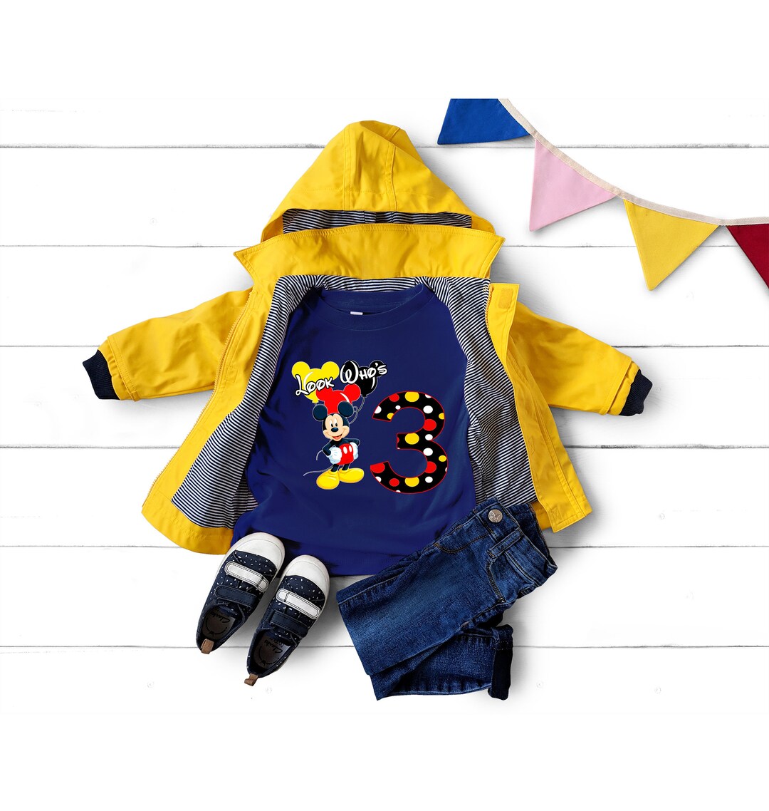 Look Who's 3 JPG/PNG - Etsy