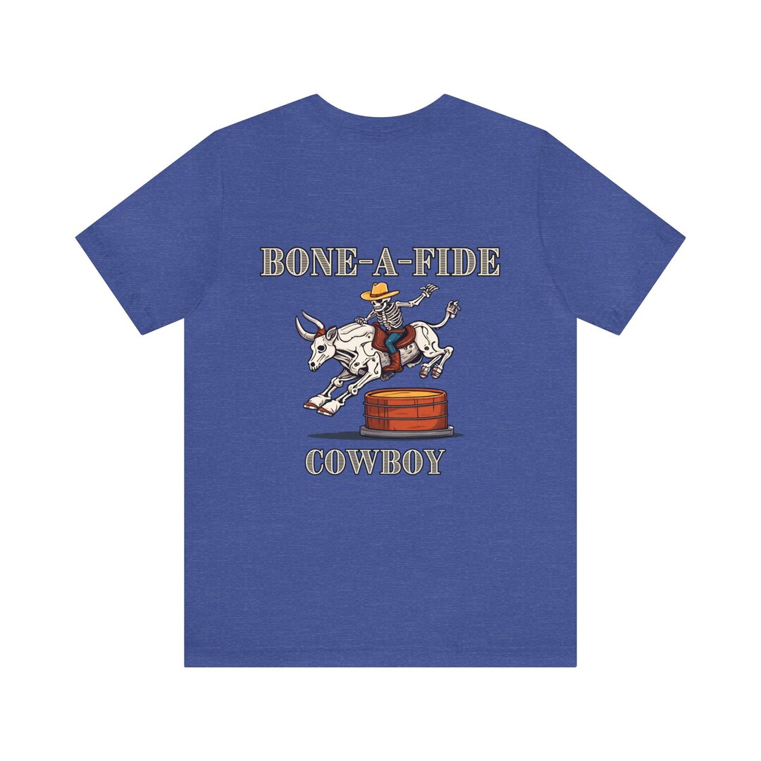 Bone Cowboy Skeleton Pathology Autopsy Unisex Jersey Short - Etsy