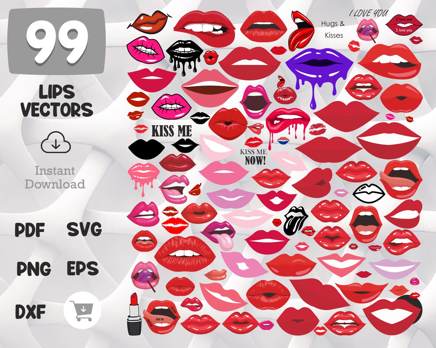 Lips SVG Kiss Svg Dripping Lips Svg Biting Lips Svg Sexy | Etsy