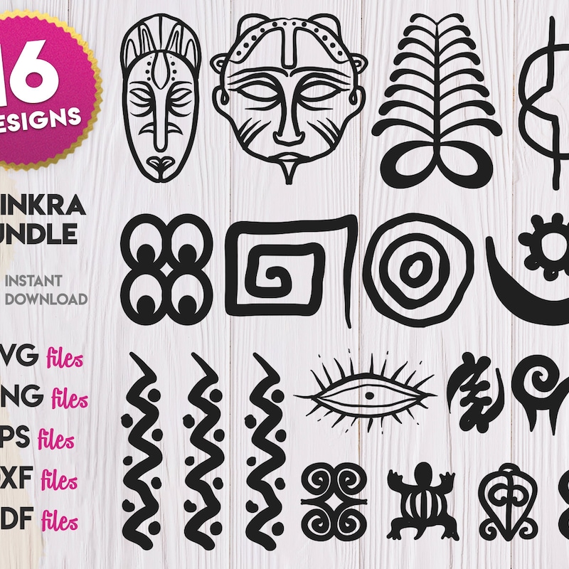 Adinkra Symbol - Etsy