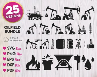 Oil and Gas Industry Svg Oil Svg Oilfield Svg Gas Svg - Etsy